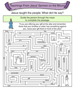 Children's Games for Church | Children's Worship Bulletins